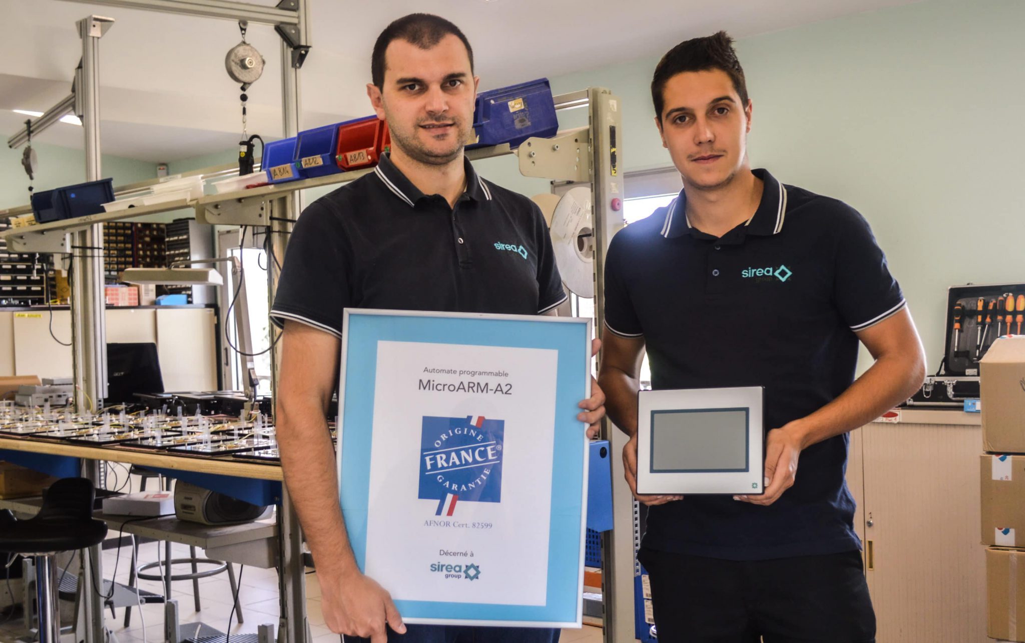 Sirea programmable PLCs receive the “Origine France Garantie” label | Sirea